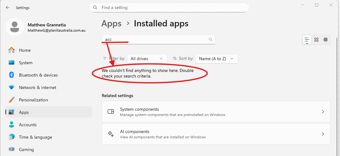 How to remove and re-install Microsoft Access database engine
