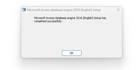How to remove and re-install Microsoft Access database engine