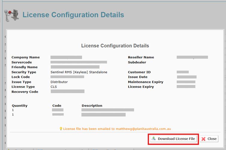 How do I INSTALL a Licence for CABINET VISION Version 2022 and earlier?